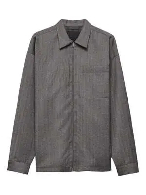 Prada Wool Shirt Jacket - Multicolor