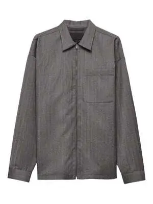 Prada Wool Shirt Jacket - Multicolor