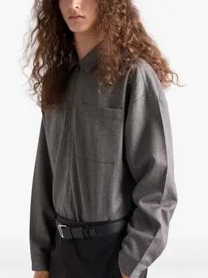 Prada Wool Shirt Jacket