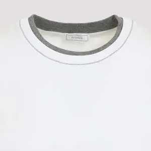 Peserico Cotton Blend T-shirt - White
