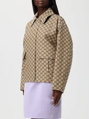 Gucci Gg Supreme Cotton Bomber Jacket