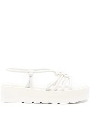 GIANVITO ROSSI Hebe Leather Sandals - Multicolor