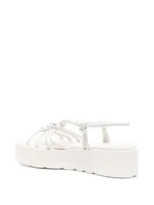 GIANVITO ROSSI Hebe Leather Sandals