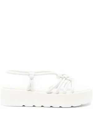 GIANVITO ROSSI Hebe Leather Sandals - Multicolor