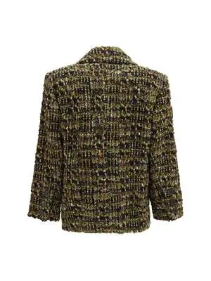 Saint Laurent Tweed Single-breasted Jacket