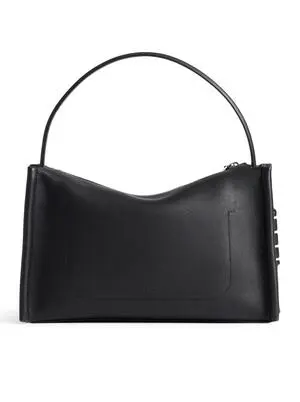 JW Anderson J.w.anderson Leather Loafer Bag - Black