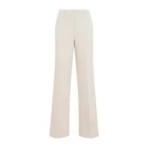 Peserico Wide-leg Cotton Pants - Multicolor