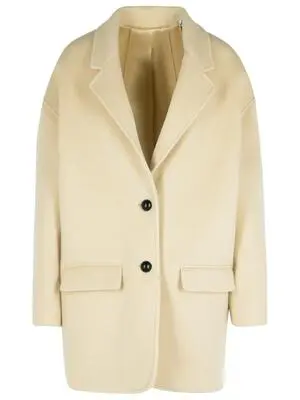 Isabel Marant Étoile Campbelle Coat - Cream