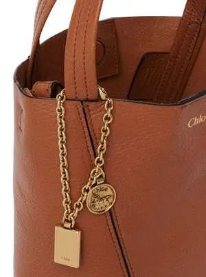 Chloé Grainy Leather Small Tote Bag - Multicolor