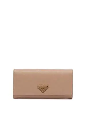 Prada Large Saffiano Leather Wallet - Multicolor