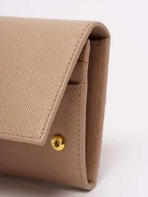 Prada Large Saffiano Leather Wallet
