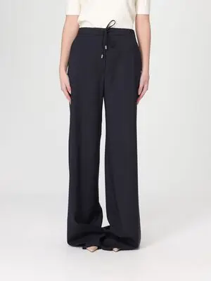 Max Mara Virgin Wool Drawstring Trousers