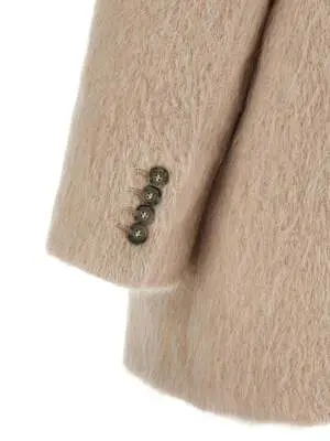 Peserico Alpaca Single-button Blazer - Multicolor