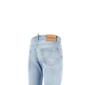 Dsquared2 Distressed Denim Teddy Jeans
