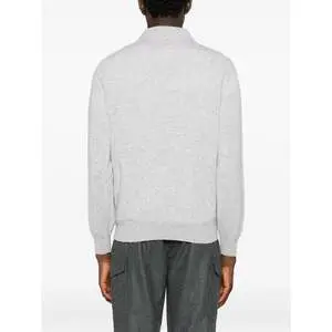 Brunello Cucinelli Grey Sweaters & Knitwear Jumpers - Gray