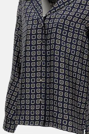 Max Mara Geometric Silk Shirt - Multicolor