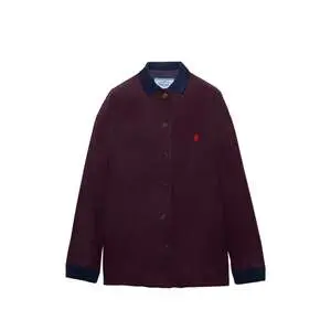 Prada Cotton Bomber Jacket - Red