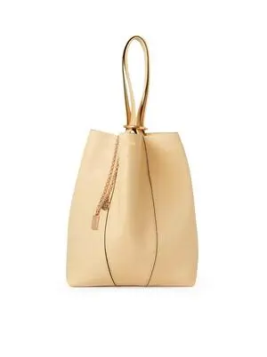 Chloé Spin Tote Bag In Grainy Leather - Multicolor