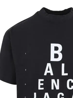 Balenciaga Optical Cotton T-shirt