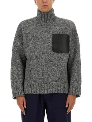 JW Anderson Turtleneck Shirt - Gray
