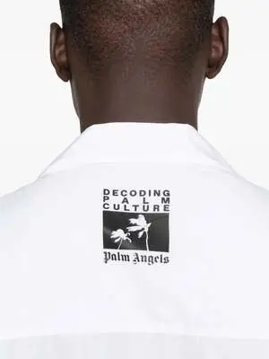 Palm Angels Dec Palm Culture` Bowling Shirt