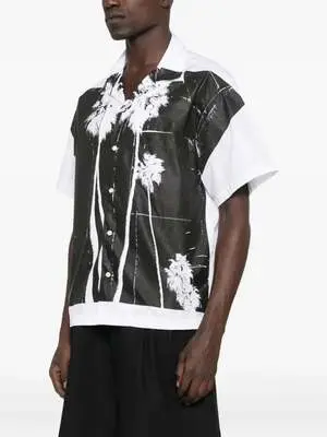 Palm Angels Dec Palm Culture` Bowling Shirt