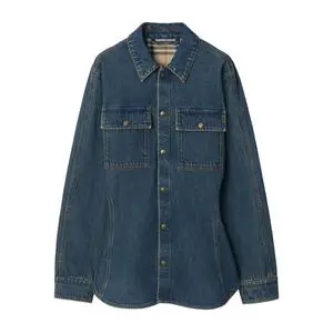 Burberry Tops Shirts - Blue