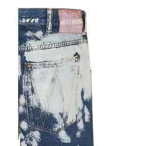 VIVIENNE WESTWOOD Denim Regular Straight-leg Jeans - Blue