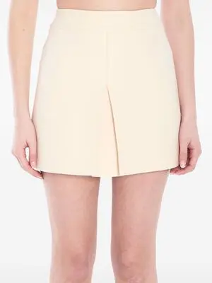 Celine Wool And Silk Mini Skirt - Multicolor