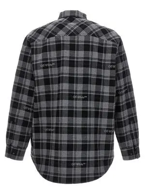 Off-White Check Flannel Padded' Jacket