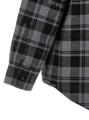 Off-White Check Flannel Padded' Jacket