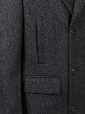 Prada Wool Coat - Multicolor