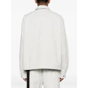 Rick Owens Neutrals Jackets Shirt Jackets