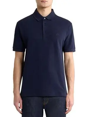 Etro Cotton Polo Shirt With Printed Details
