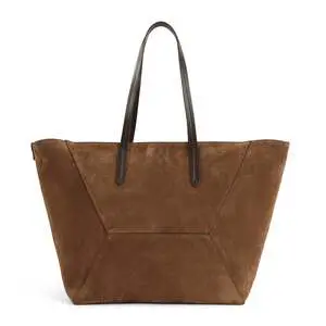 Brunello Cucinelli Suede Tote Bag - Multicolor