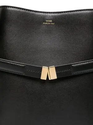 TOTEME Belted Leather Bucket Bag