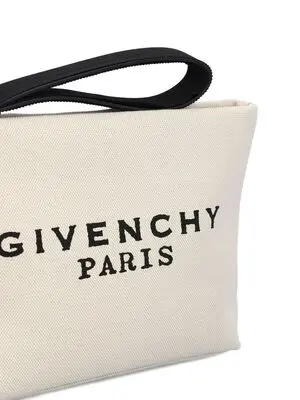 Givenchy Logo Cotton Pouch