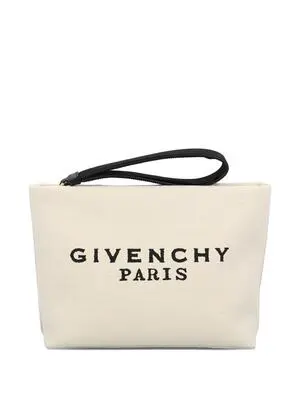 Givenchy Logo Cotton Pouch - Multicolor