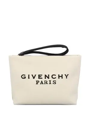Givenchy Logo Cotton Pouch - Multicolor