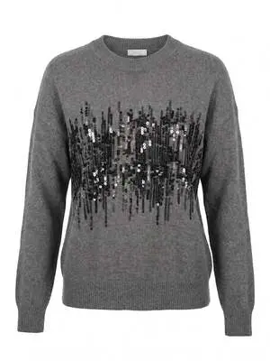 Peserico Round Neck Sweater - Multicolor