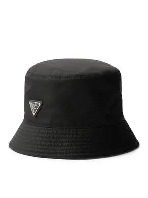 Prada Re-nylon Textil Hat - Black