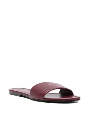 Celine Leather Flat Sandals