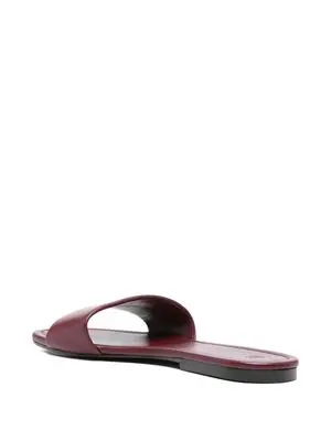 Celine Leather Flat Sandals