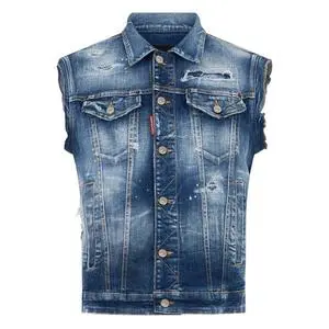 Dsquared2 Jackets Waistcoats & Gilets - Blue