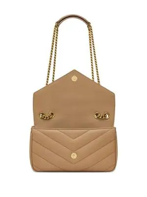 Saint Laurent Loulou Small Leather Shoulder Bag - Multicolor
