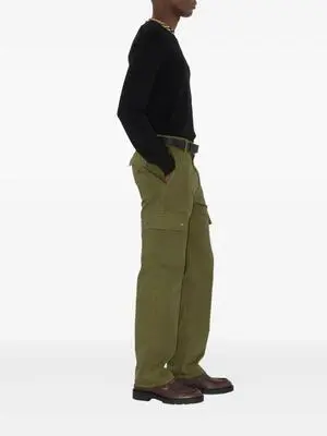 Burberry Cotton Cargo Trousers - Multicolor