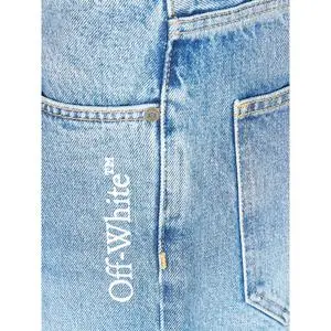 Off-White Straight-leg Denim Trousers - Blue