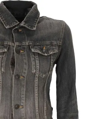 Balenciaga Lace-up Denim Jacket