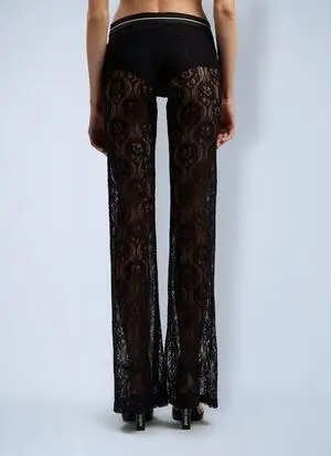 Palm Angels Classic Logo Lace Pants
