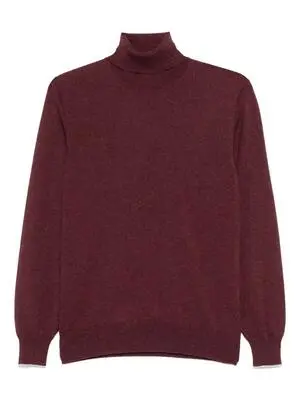 Brunello Cucinelli Brunello Cucinelli Men Cashmere Turtle-Neck Multicolor